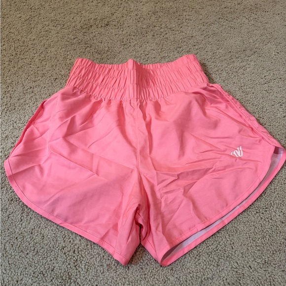 Varsity | Shorts | Varsity Pink High Waisted Athletic Shorts | Poshmark